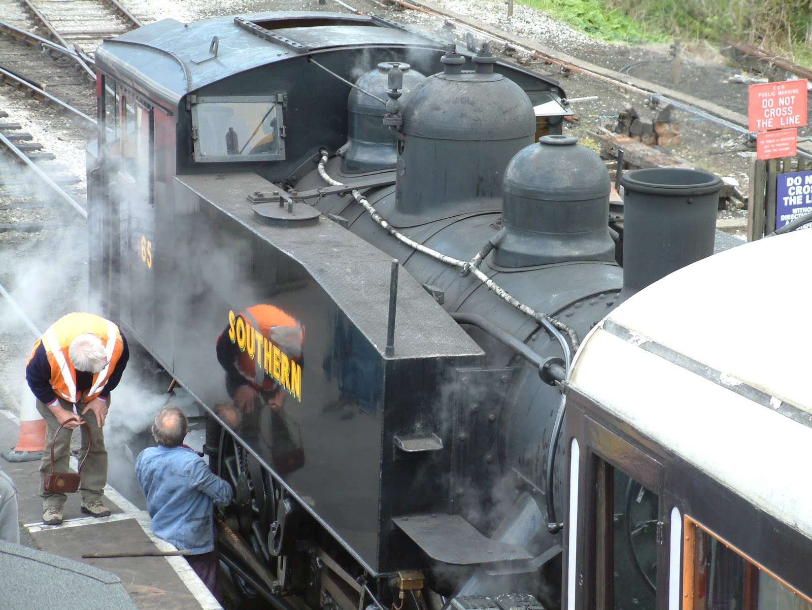 Steam Memories: Southern railways USA S100 dock tank