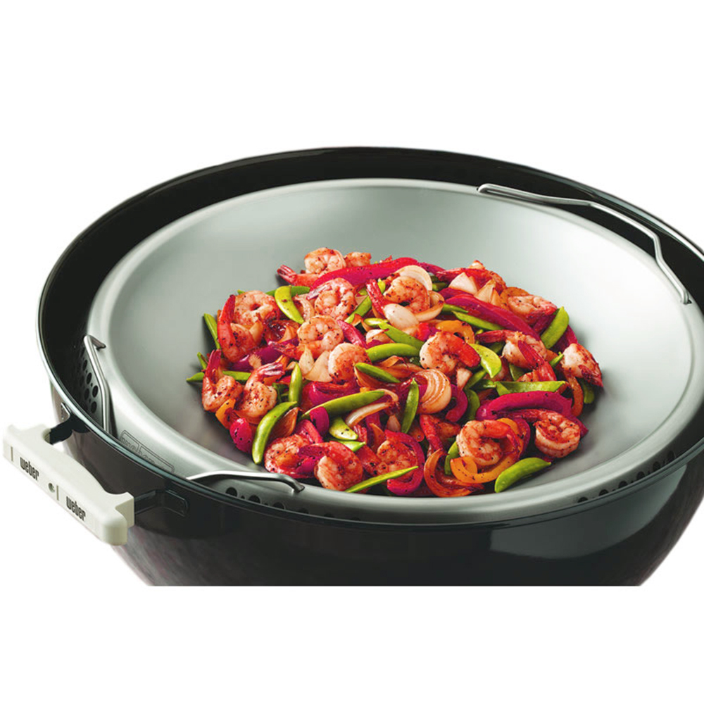 Survive the Elements: Weber 8412 57cm Stainless Steel Wok