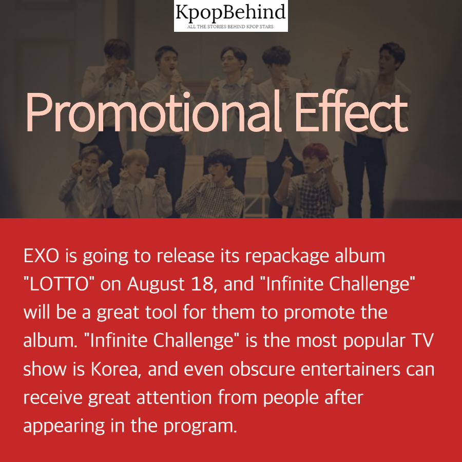 A Win-Win Game for EXO and Infinite Challenge