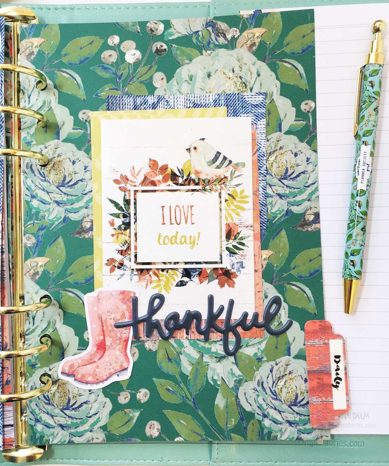 The Planner Society Kit Planner Setup / Plan With Me Video - Mixed ...