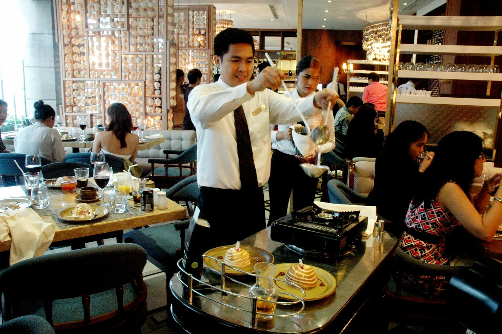 DUDE FOR FOOD: Cowrie Grill: Manila Hotel's Signature Restaurant Opens ...