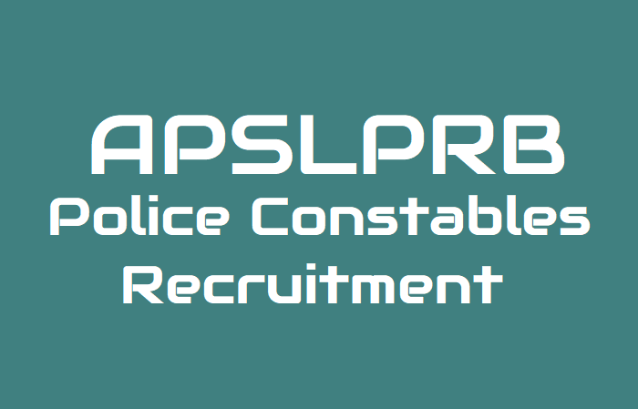 AP Police Constables(PC) Recruitment 2018 notification