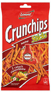 Crunchips - Sticks Ketchup, Lorenz | Wegańskie Zakupy