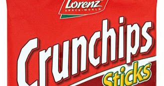 Crunchips - Sticks Ketchup, Lorenz | Wegańskie Zakupy