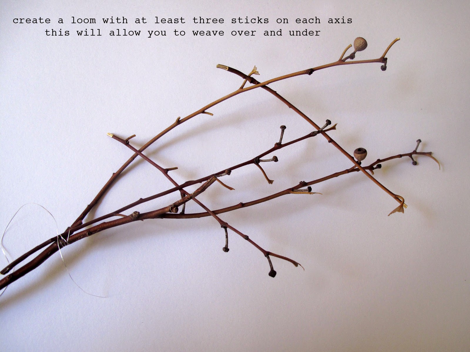 The Academy of Gentle Arts: twig weaving
