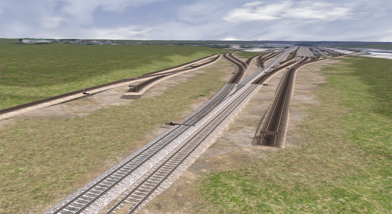 Railworks Finland: More playing with textures