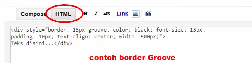 Cara Membuat Aneka Jenis Border Di Blogger ~ 8 Piston