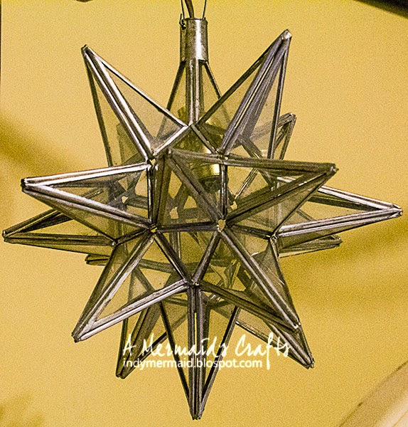 A Mermaids Crafts: 3D Flower Star Luminary Lantern