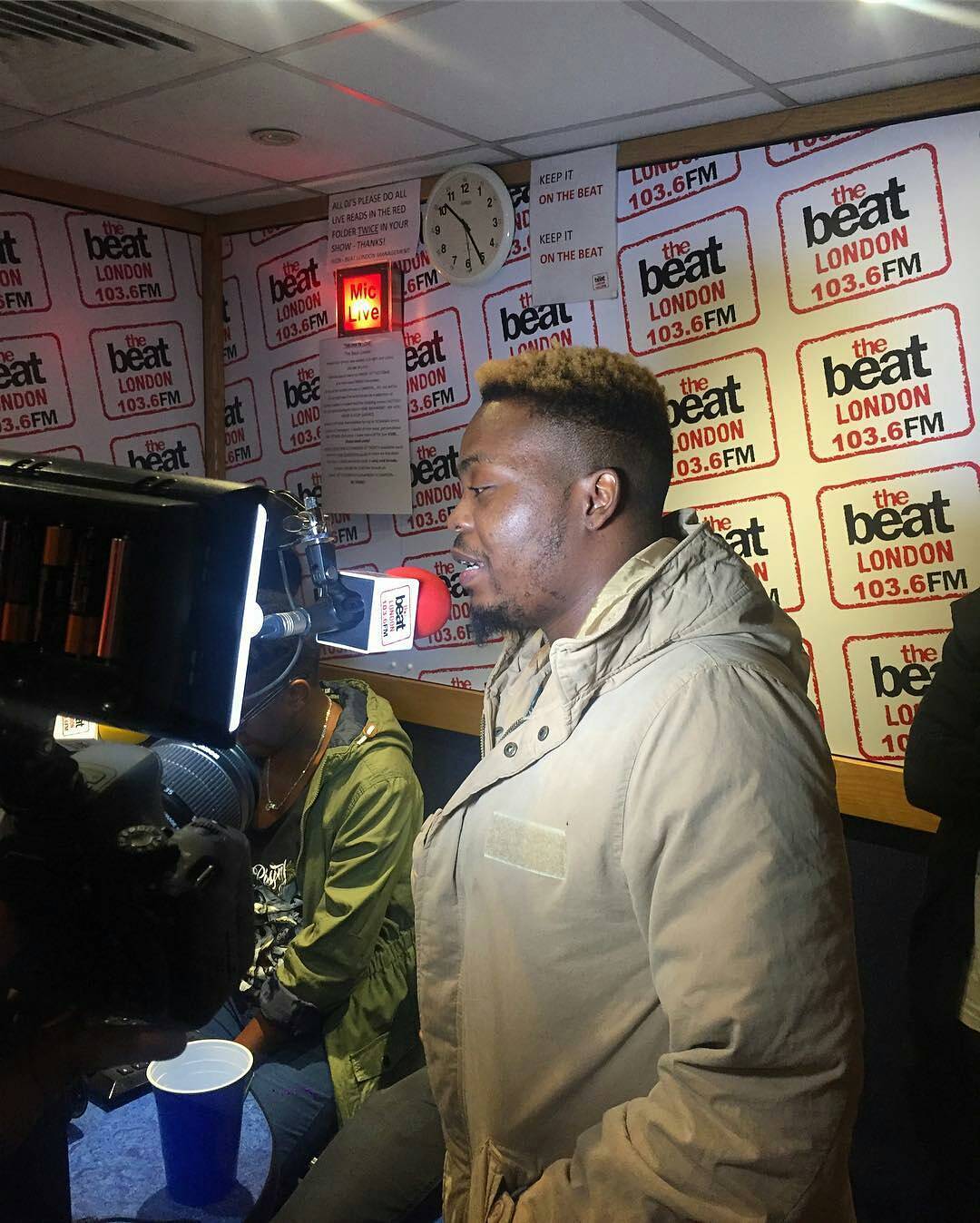 .: Olamide Arrives London For YBNL UK Concert (Photos)