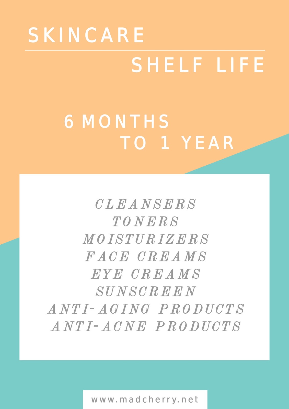 When to Throw Away Makeup and Skincare Products + How to Track Your ...