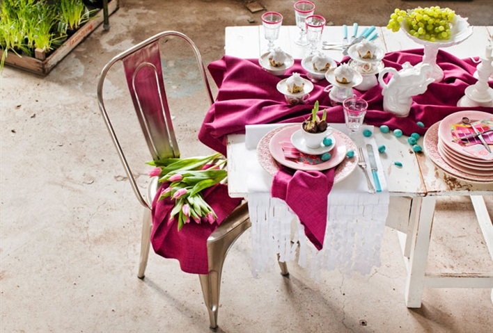 BRIGHT EASTER TABLE DECORATION – 79 ideas