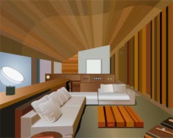 Wooden Living Room Escape