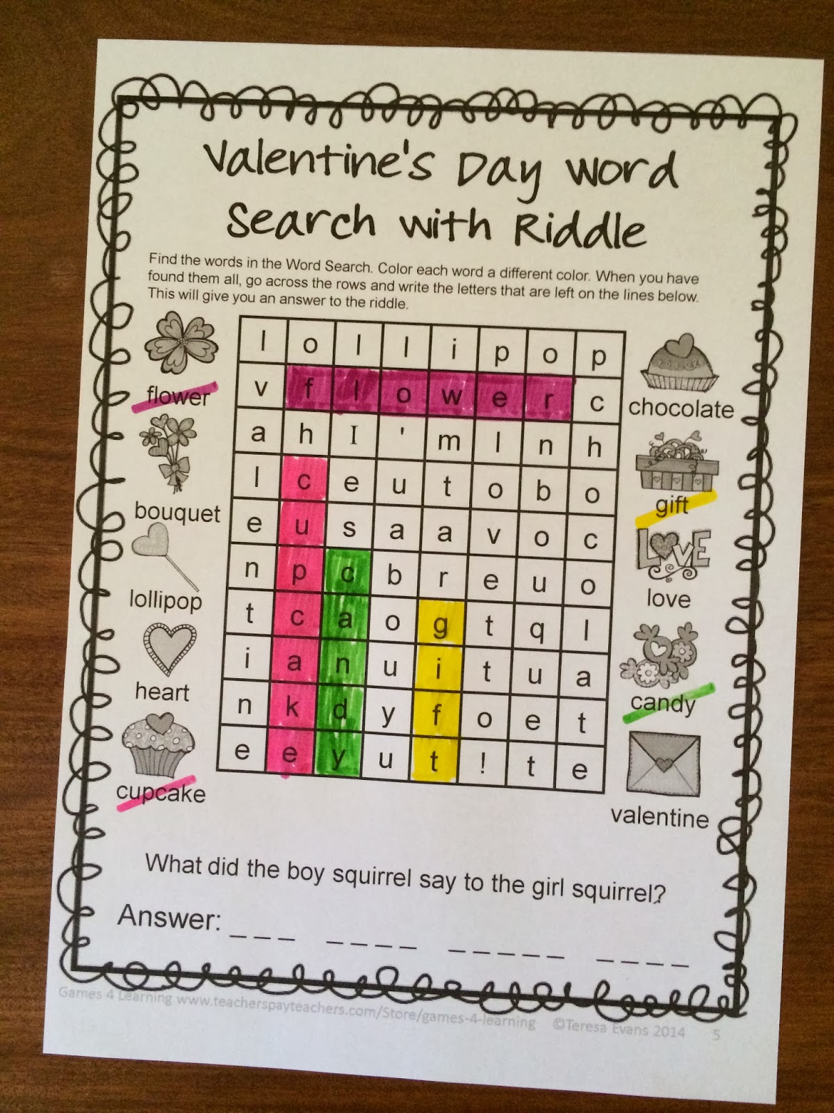 Fun Games 4 Learning: Valentine's Day Literacy Freebies