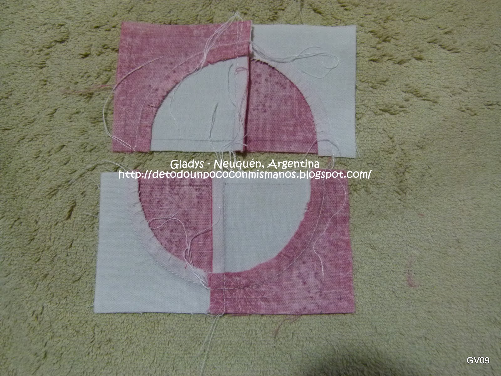 De todo un poco con mis manos: N° 509: Tutorial Costuras Curvas