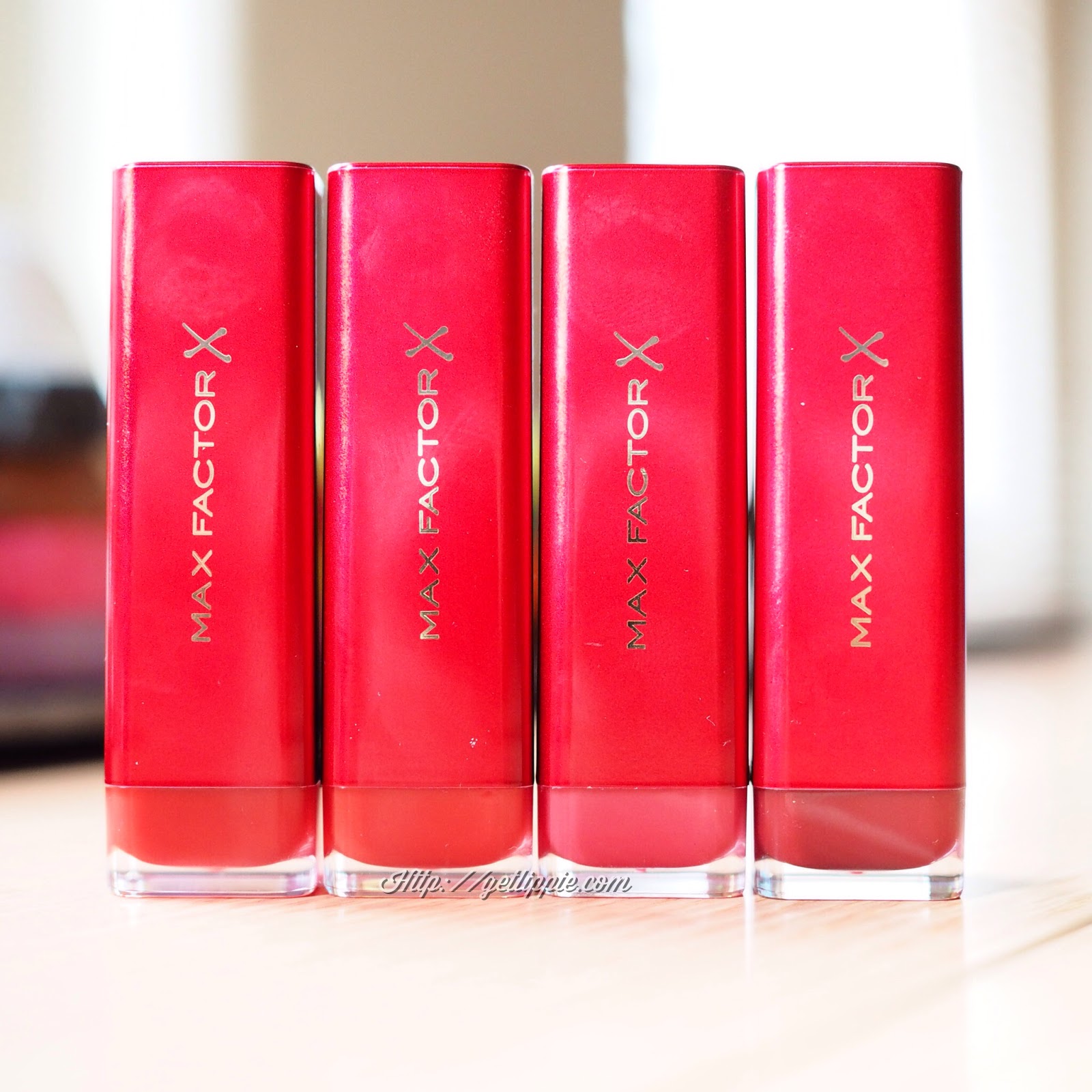 Max Factor Marilyn Monroe Colour Elixir Lipstick Collection - Get Lippie