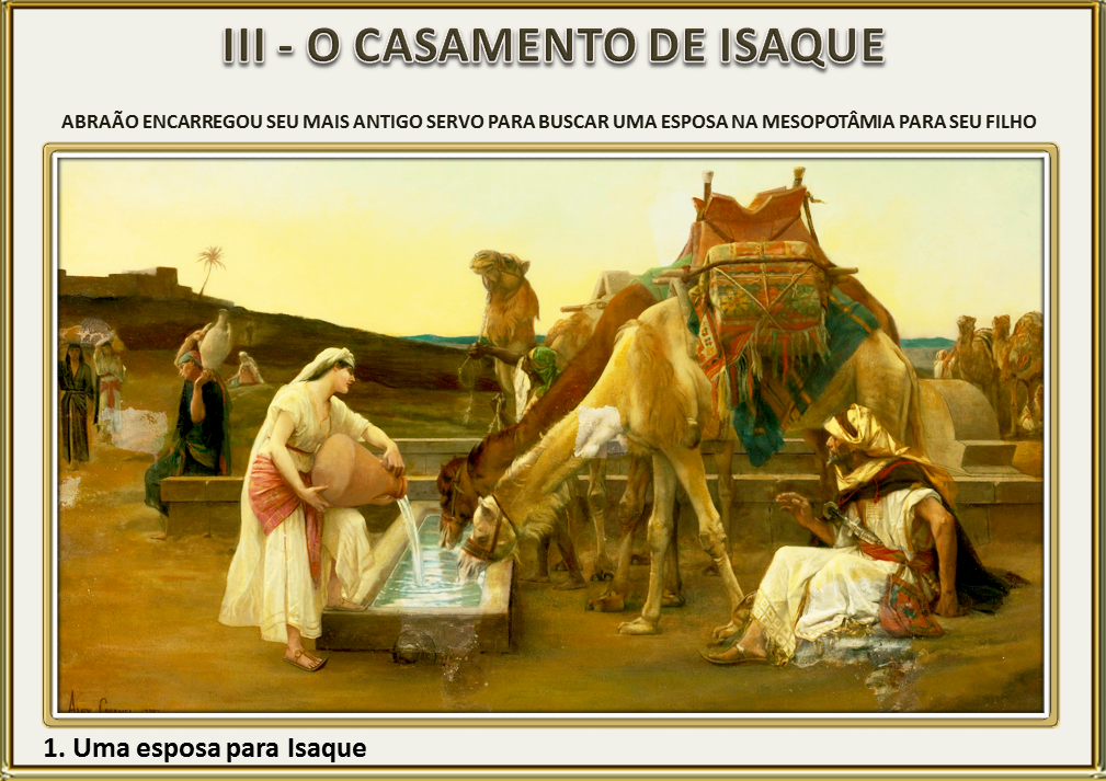 BLOG EV. RIVALDO NASCIMENTO - ESTUDOS BÍBLICOS: Lição 12 - Isaque, o ...