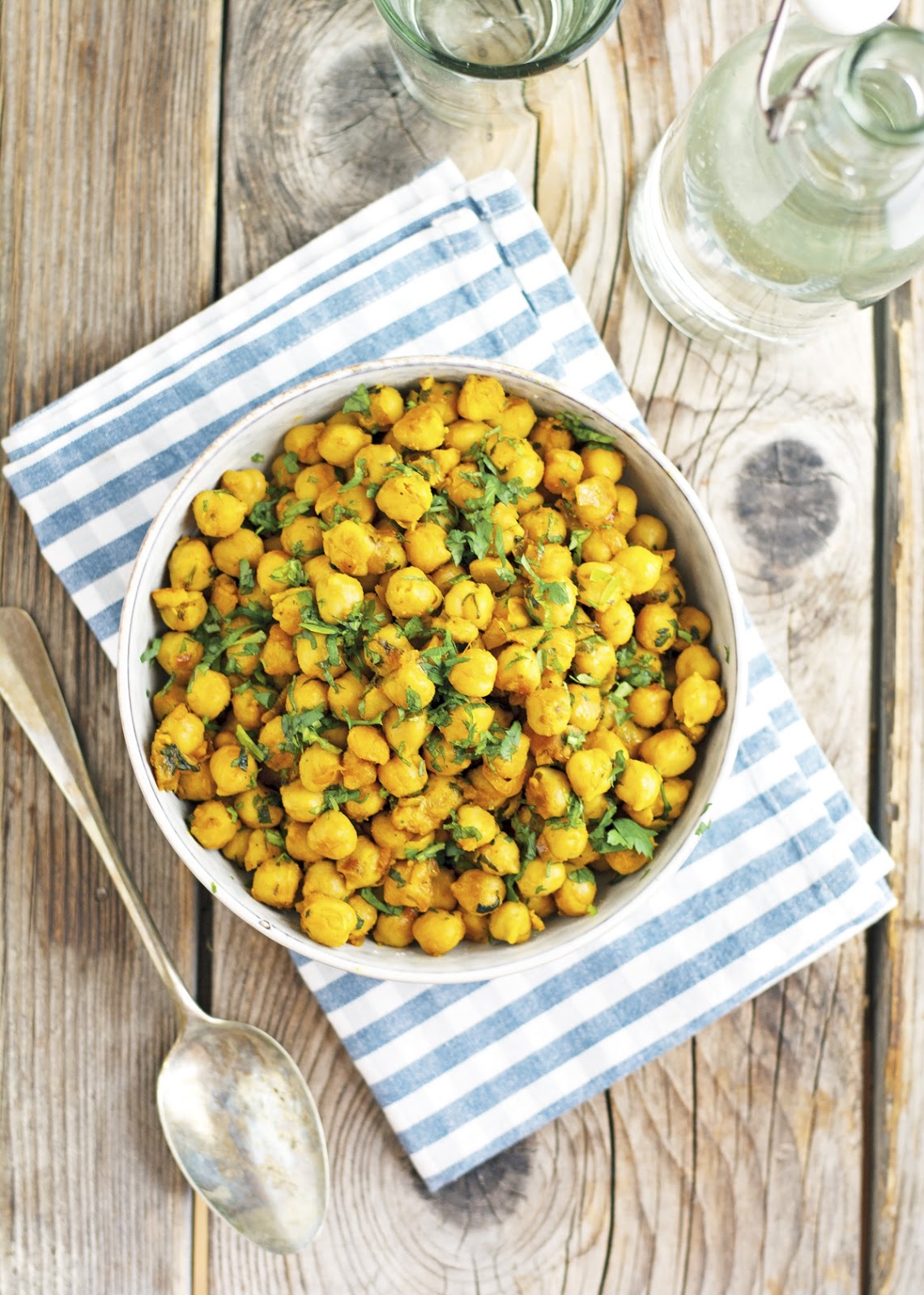 The Iron You: Curried Chickpeas