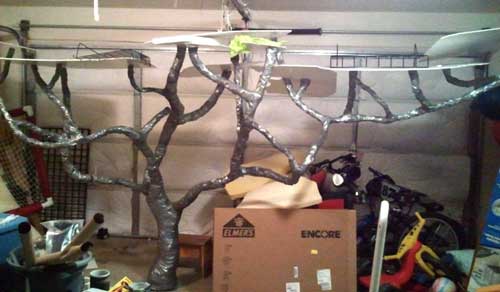 Art e-Journal: Acacia Tree Theater Prop: Armature Complete