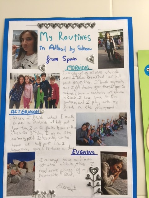 THE ENGLISH CLASSROOM BY MªJOSÉ MUELA: OUR ROUTINES PROJECTS (5TH PRIMARY)