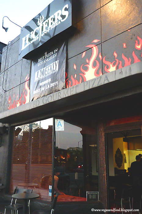 Lucifers Pizza - Los Feliz - Vegas and Food