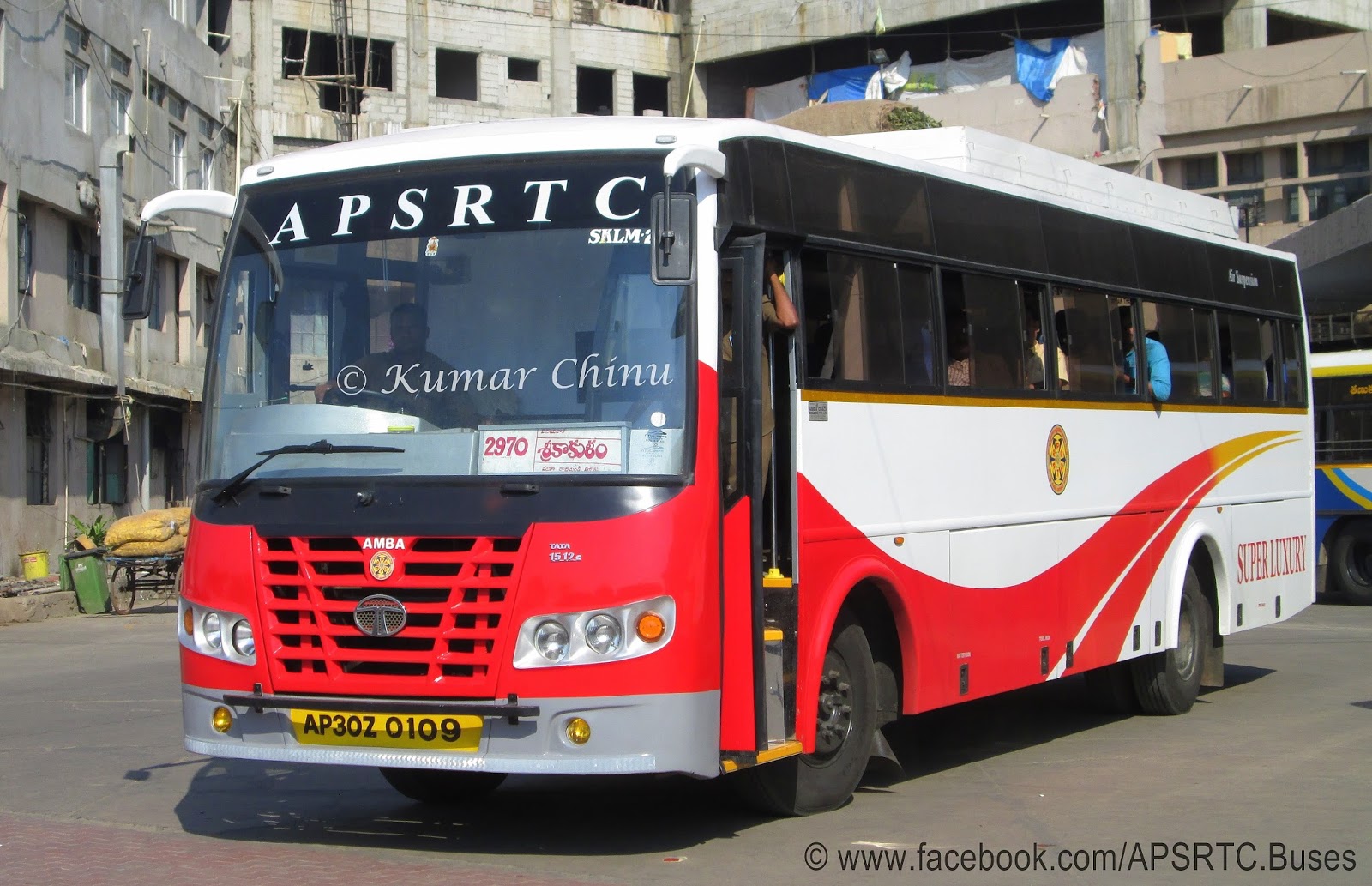 NEW APSRTC SUPER LUXURY Buses AMBA COACH.