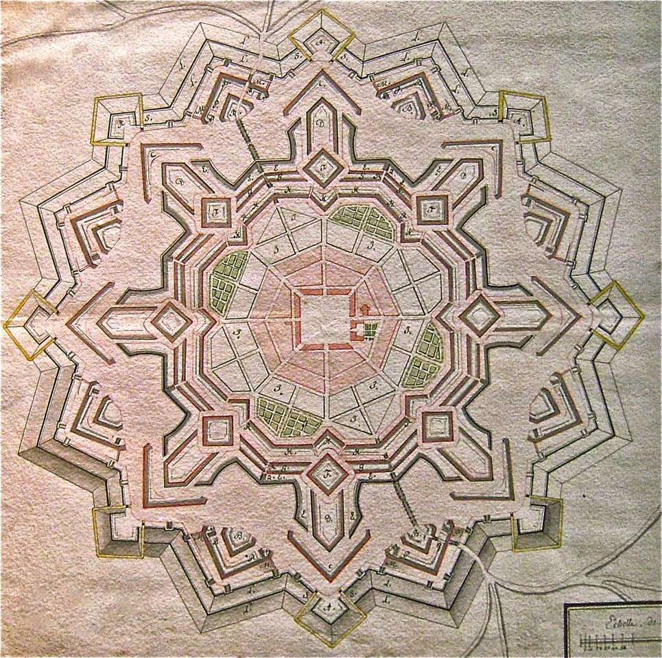 Take a Look at Star Forts and a lovely collection of these historic pen ...