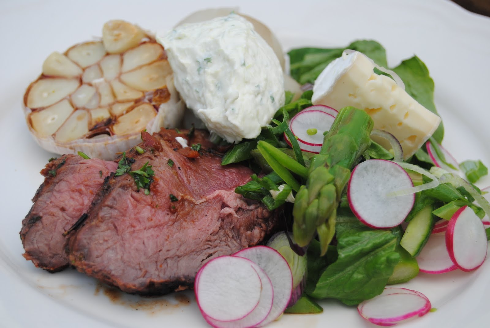 Lilla Kråkans Skafferi: Grillad lammrostbiff