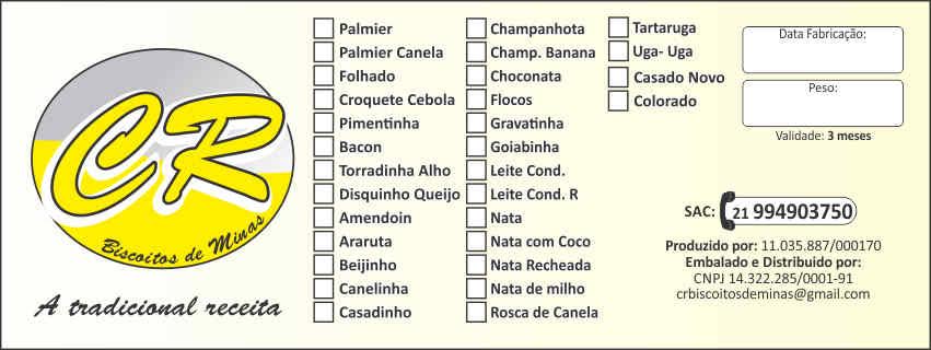 CR loja virtual: Sabores dos biscoitos amanteigados!