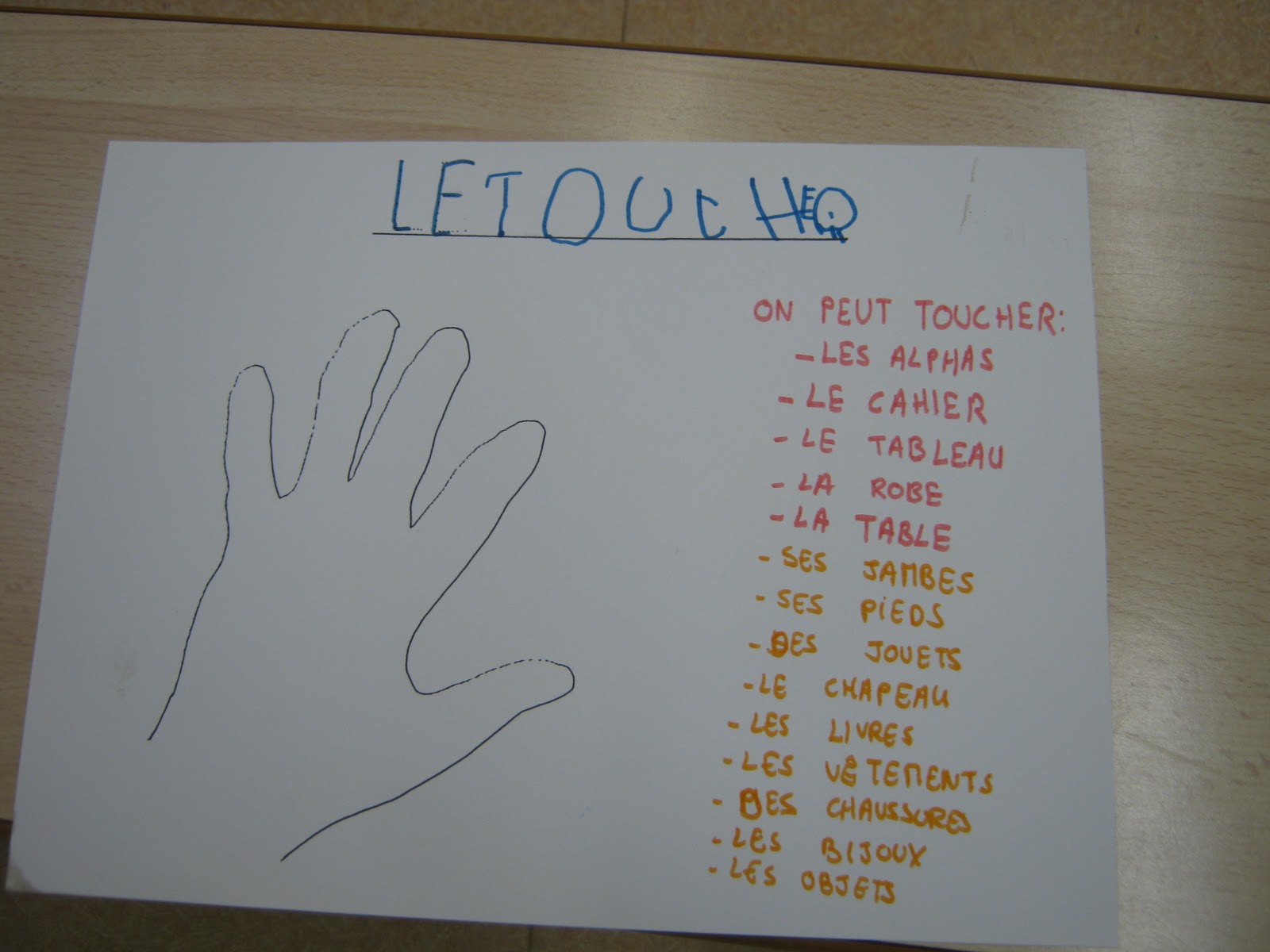 Tous pareils!: Les 5 sens: le toucher