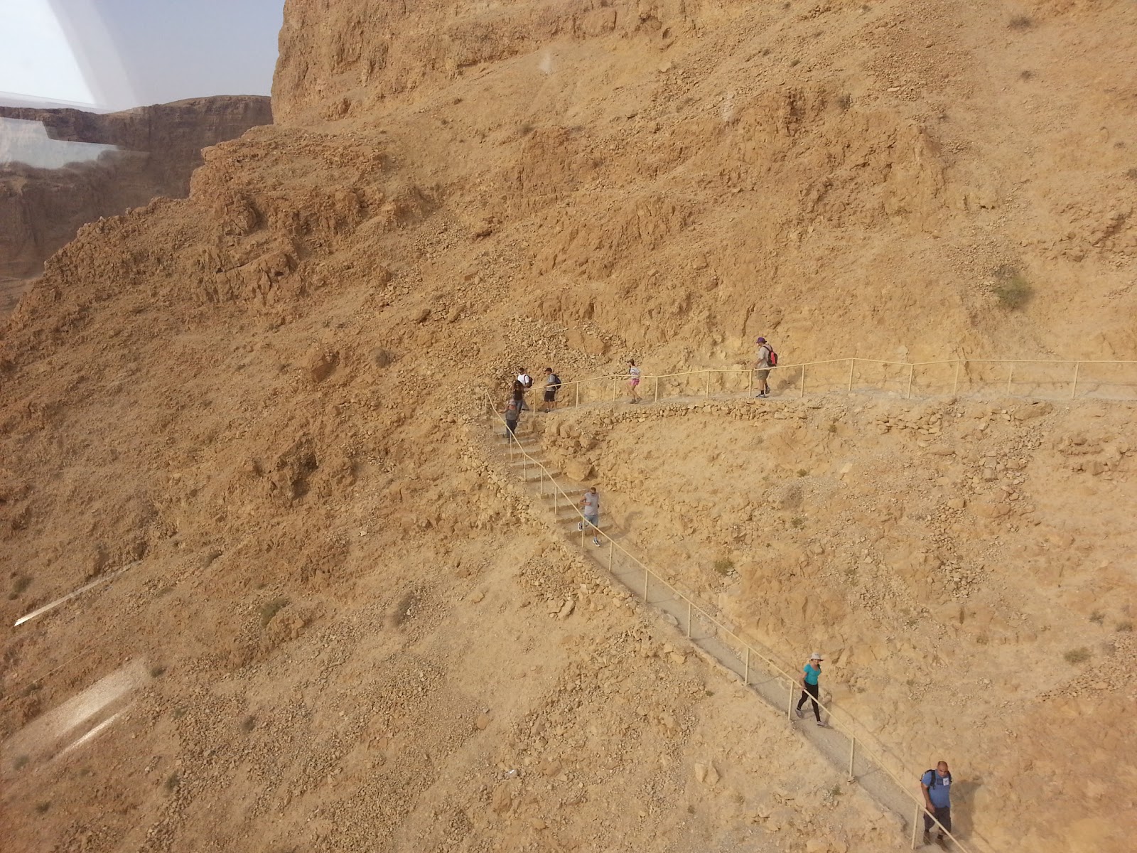 Jet Set Mom: Climbing Masada -- The Snake Trail