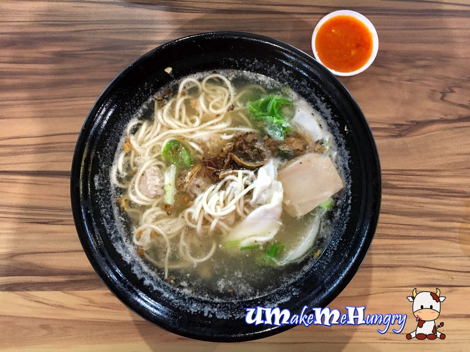 Sliced Abalone La Mian 鲍片拉面 - $4