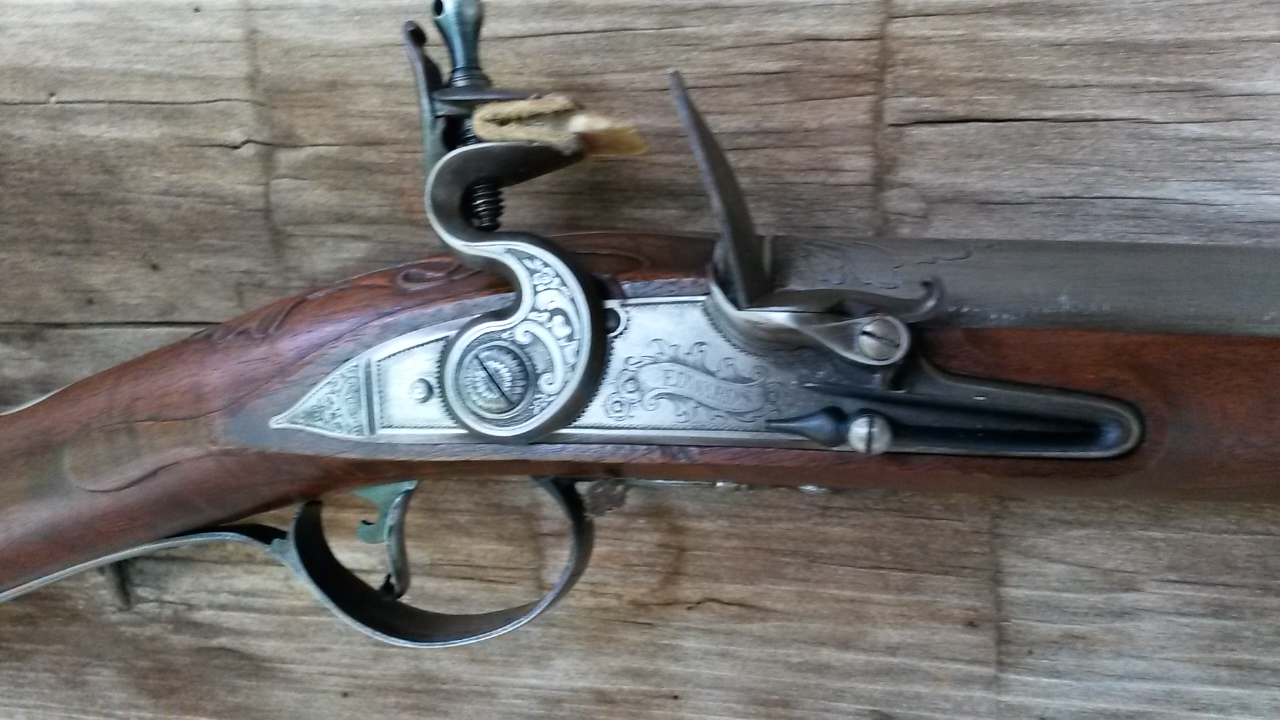 Flint Locks by Chuck Edwards