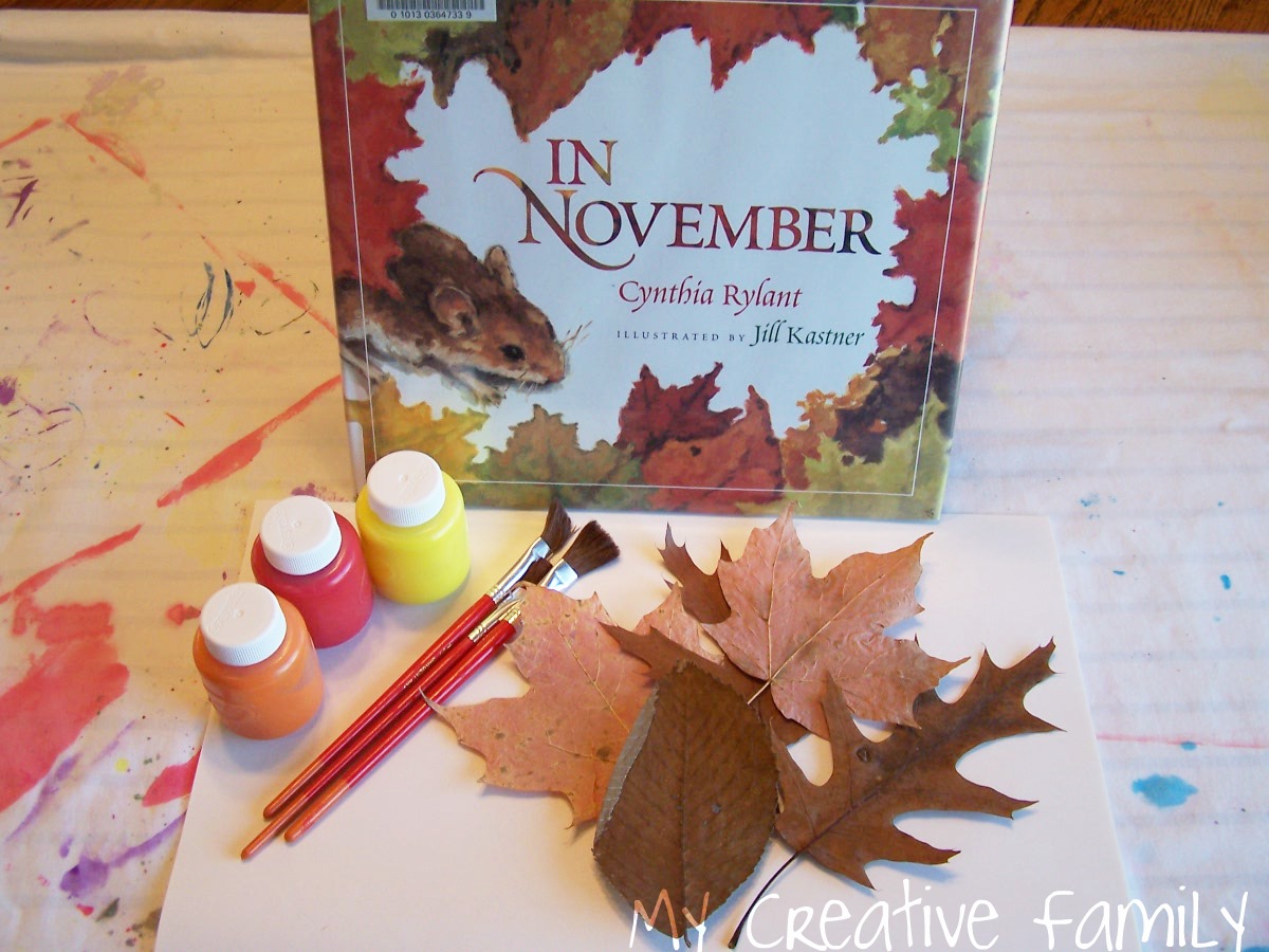 In November: Book and Craft - Creative Family Fun
