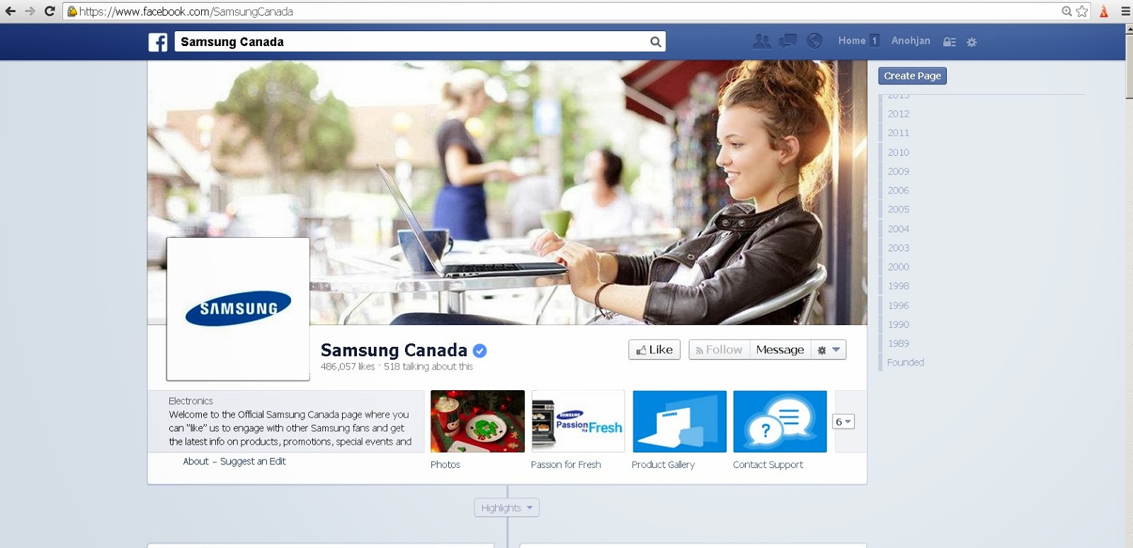 How companies use social media to enhance their brands: Samsung and its ...