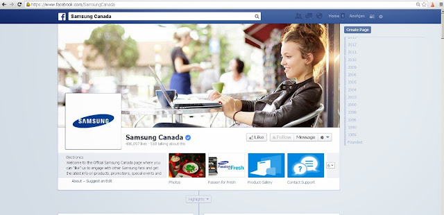 How companies use social media to enhance their brands: Samsung and its ...