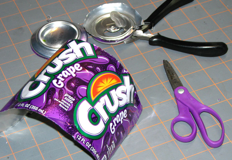 The Green House on the Hill: Soda Cans and Punches