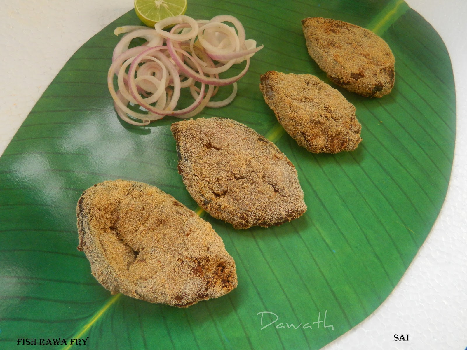 Fish rawa fry – Geeths Dawath