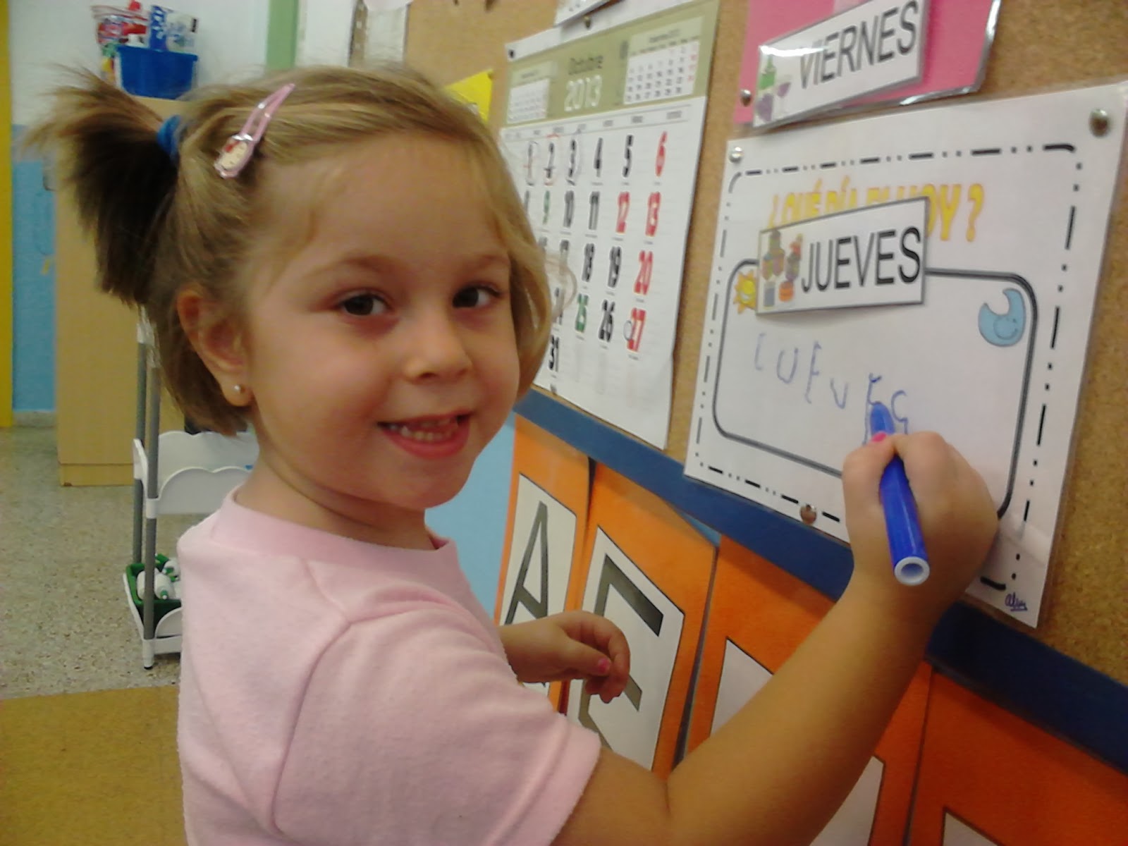 UN CUARTITO PARA LAS NUEVAS COSAS.: Una nueva forma de pasar lista.