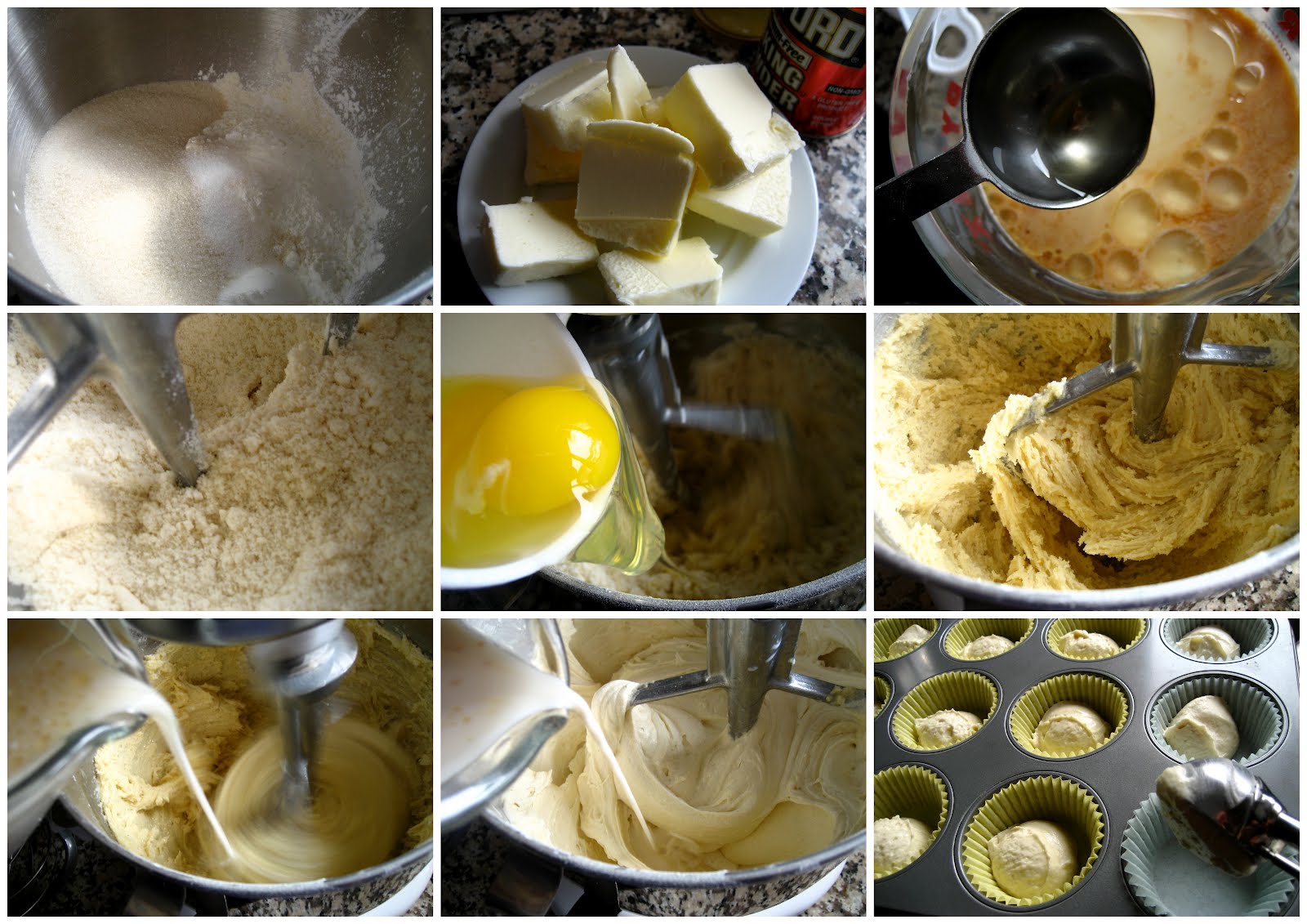 Home Cooking In Montana: Vanilla, Vanilla Cupcakes... one bowl method.