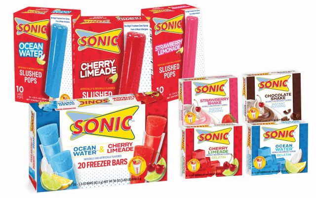 Sonic Ventures Into Packaged Goods with New Ice Pops, Gelatin, Pudding ...