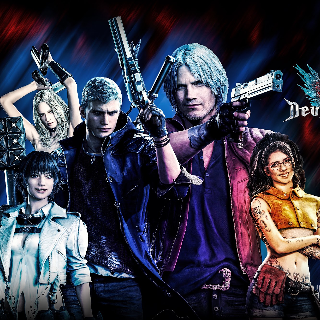Devil May Cry 5, Characters, 8K, #76 Wallpaper PC Desktop