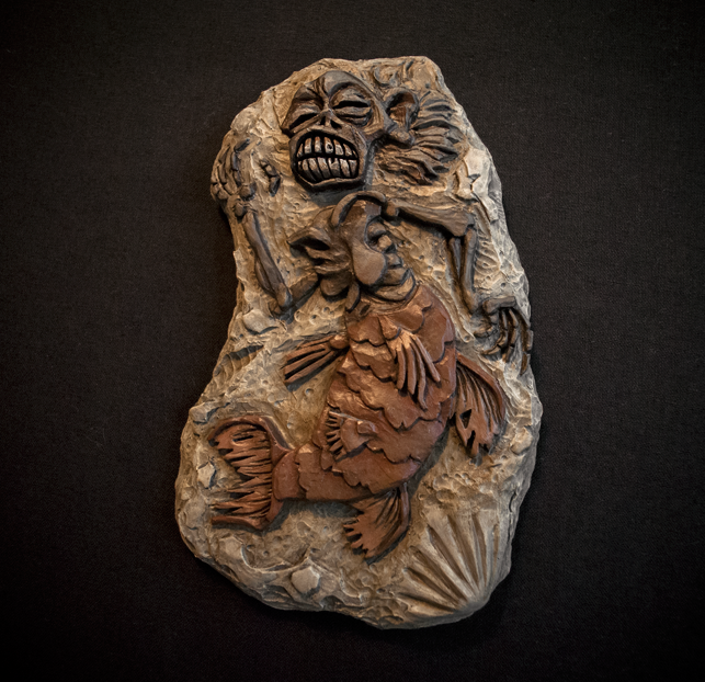 Dan Barrett's Art Blog: Fiji Mermaid Fossil