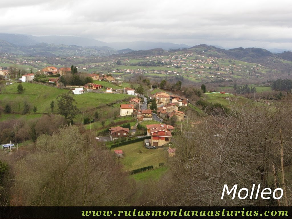 RUTA a SANTO MEDERO desde MOLLEO, Siero | Pasu A Pasu - Rutas por ...