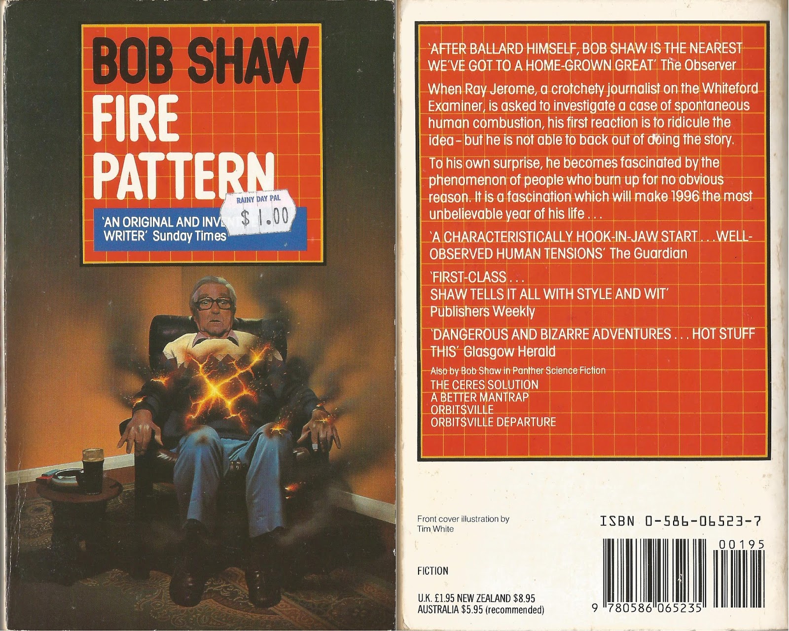 MPorcius Fiction Log: Fire Pattern by Bob Shaw