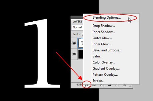 Membuat Tulisan Efek Api di Photoshop - Tutorial Photoshop Untuk Pemula