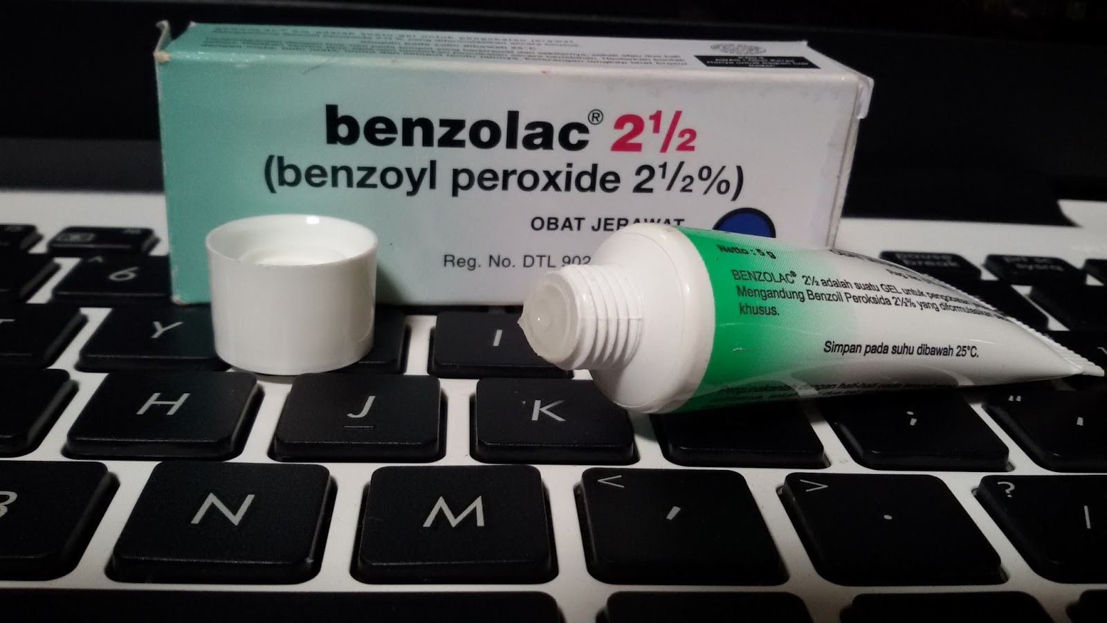 Benzoyl Peroxide: Review Obat jerawat favorit ku – Benzolac 2,5% ...