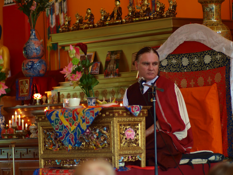 Láma Tony Duff Budapesten és Taron 2012.09.01.-02.