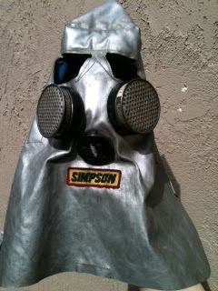 VINTAGE KLASS: Original Simpson fire mask