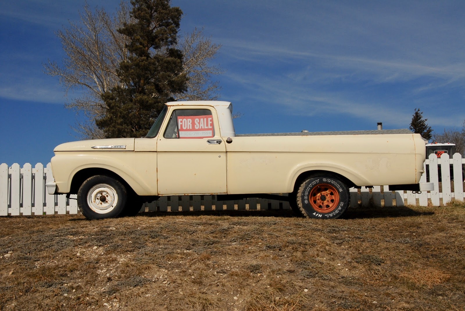 autoliterate: 1963 Chevrolet C10; 1966 Ford F100. And antelope.