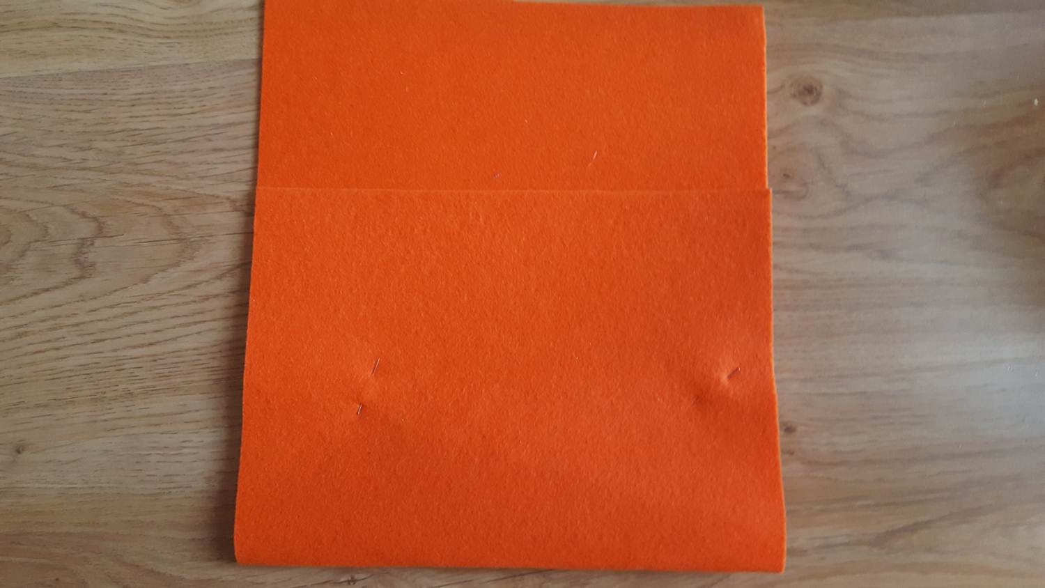 Felt envelope clutch with ribbon closure |Keeping it Real